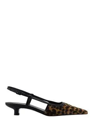 NOTABENE 35mm Elena Slingback Pumps - Black