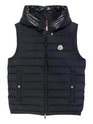 Moncler Moncler Bourget Gilet Blue