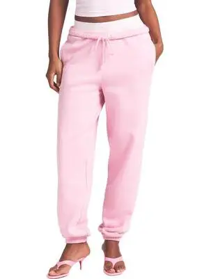SKIMS Cotton Fleece Blend Classic Joggers - Halite