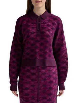 SSKEIN Amelie Polo Fuchsia Aubergine