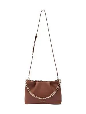 ESIN AKAN 3-in-1 Midi Richmond Leather Crossbody Bag Nutshell