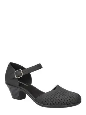 EASY WORKS BY EASY STREET Justina D'orsay Pump - Black