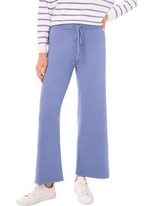 Vince Camuto Vince Camuto High Waist Knit Sweatpants Horizon Blue