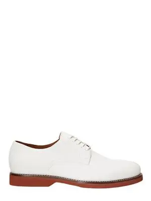 Ralph Lauren Rhett Calf-suede Derby Shoe - White
