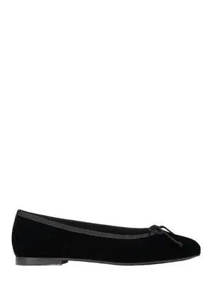 MARGAUX LONNBERG Demi Flat - Black Velvet