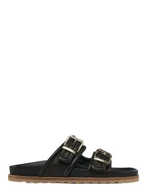 J/SLIDES NYC Roux Sandal By - Black