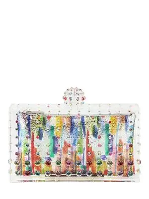 AQUAZZURA Tequila Clutch - White