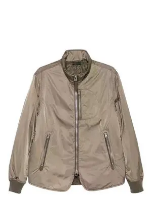 TOM FORD Technical-satin Jacket - Green
