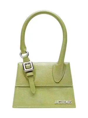 Jacquemus Le Chiquito Moyen Boucle Tote - Green
