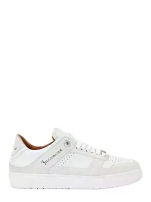 BILLIONAIRE Suede Low-top Sneakers - White