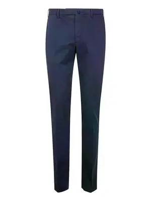 Incotex Slim-cut Chino Trousers - Blue