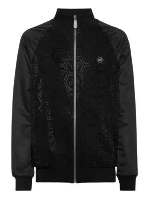 Philipp Plein Logo-patch Jacket - Black