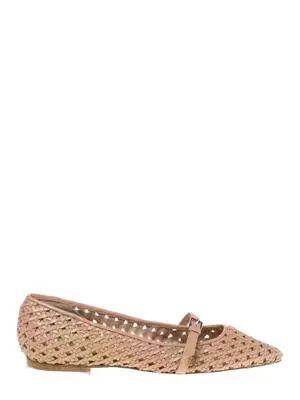 ALBERTA FERRETTI Alberta Ferretti Woven Ballet Shoes