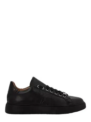 BILLIONAIRE Nappa Low-top Sneakers - Black