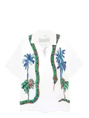 P.a.r.o.s.h Sequin-embellished Shirt - White