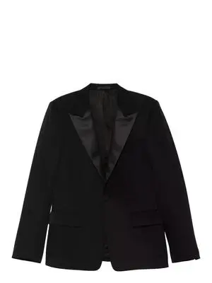 LANVIN Single-breasted Blazer - Black
