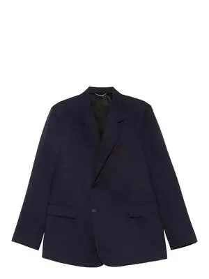 LANVIN Single-breasted Blazer - Blue