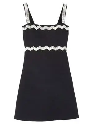 PATOU Patou Crystal-Embellished Mini Dress