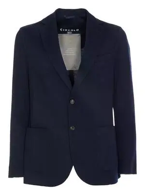 CIRCOLO 1901 Single-breasted Blazer - Blue