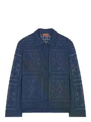 Alanui Knitted Shirt - Blue