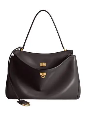Balenciaga Rodeo Handbag Medium - Brown