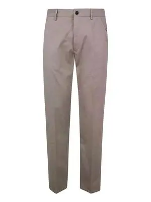 Incotex Pressed-crease Chino Trousers - Neutrals