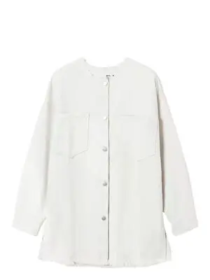 TWINSET Organic Cotton Jacket - Neutrals