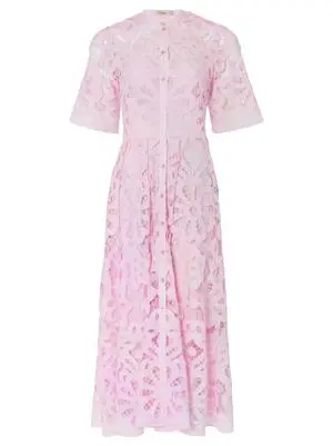 TEMPERLEY LONDON Guinevere Shirt Dress - Pink