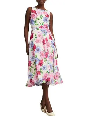 HOBBS LONDON Carly Dress - Ivory Multi