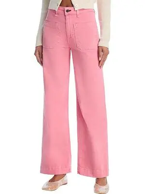 ASKK NY Wide Leg Pants Washed Pink