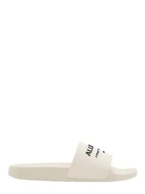 ALLSAINTS Underground Slider Sandal - White