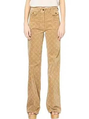 Gerard Darel Anna High-waist Flared Jeans - Sand