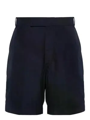 Thom Browne Mid-rise Chino Shorts - Blue