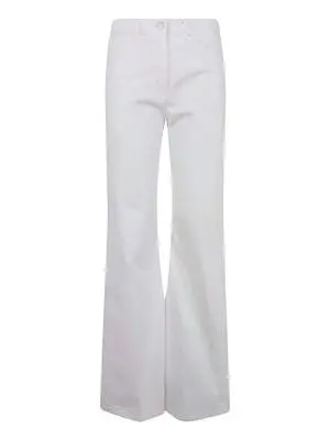 Seventy Flared Trousers - White