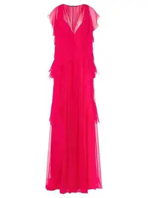 ALBERTA FERRETTI Alberta Ferretti Draped Maxi Dress