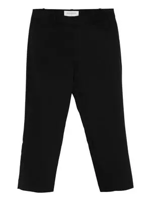 ERMANNO FIRENZE Cropped Trousers - Black