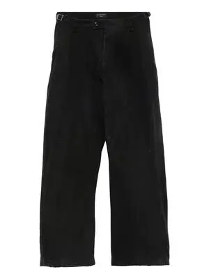 Balenciaga Ripstop Trousers - Black