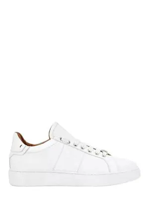 BILLIONAIRE Nappa Low-top Sneakers - White