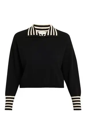 FRAME The Sailor Pullover Sweater - Black Multi