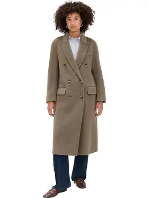 Rag & Bone Vasso Wool Coat - Taupe