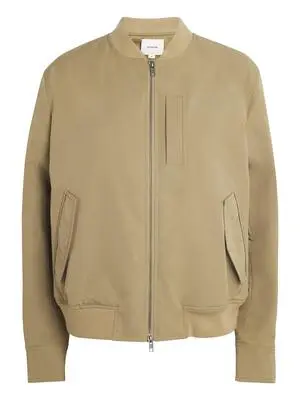 Vince Technical Bomber Jacket - Beige