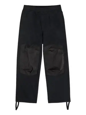 TEN C Panelled Cotton Sweatpants - Black
