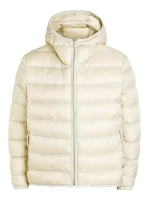 TEN C Padded Nylon Jacket - Beige