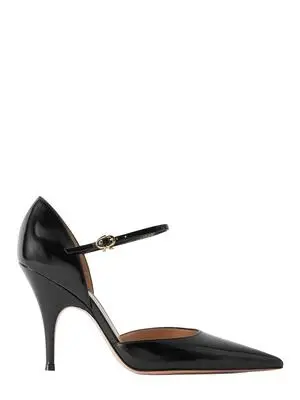 GIANVITO ROSSI Nuit 95 Leather Pumps - Black