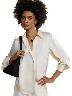 Jenni Kayne Remy Shirt - Ivory