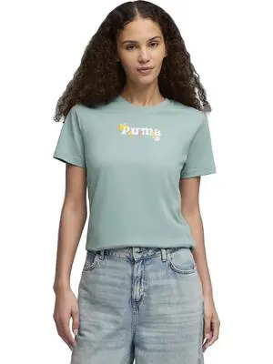 PUMA Regular Fit Graphic T-Shirt Green