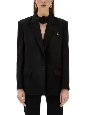 BLUGIRL Single-breasted Blazer - Black