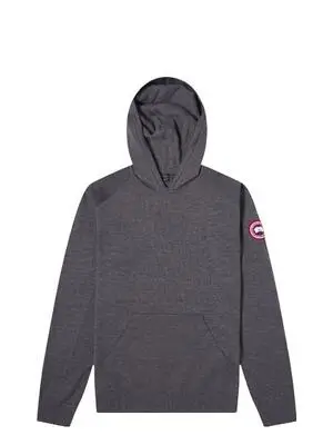 Canada Goose Amherst Badge Knit Hoodie - Iron Grey