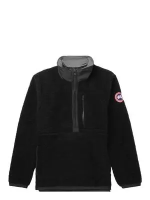 Canada Goose Renfrew Classic Badge Zip Fleece Jacket - Black