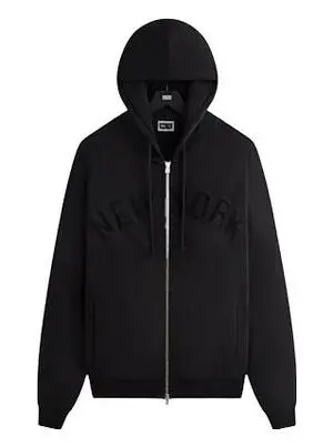 Kith X New York Yankees Braxton Full Zip Hoodie - Black